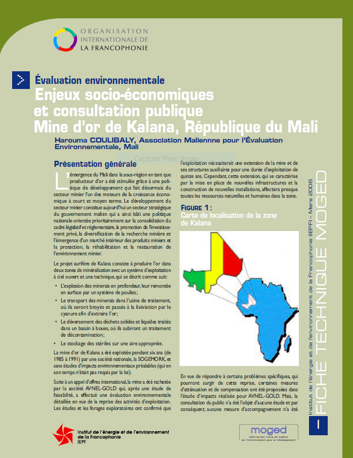 Publications - Fiche MOGED - Enjeux socio-économiques et consultation ...